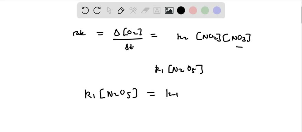 The following mechanism has been proposed for the decomposition of N2 ...