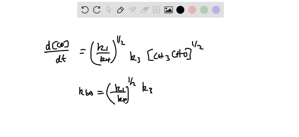 SOLVED:Consider the mechanism for the thermal decomposition of ... SOLVED:Consider the mechanism for the thermal decomposition of ...