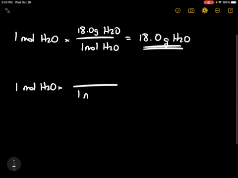 SOLVED: A water molecule is made up of one oxygen atom and two hydrogen atoms. What is the mass ...