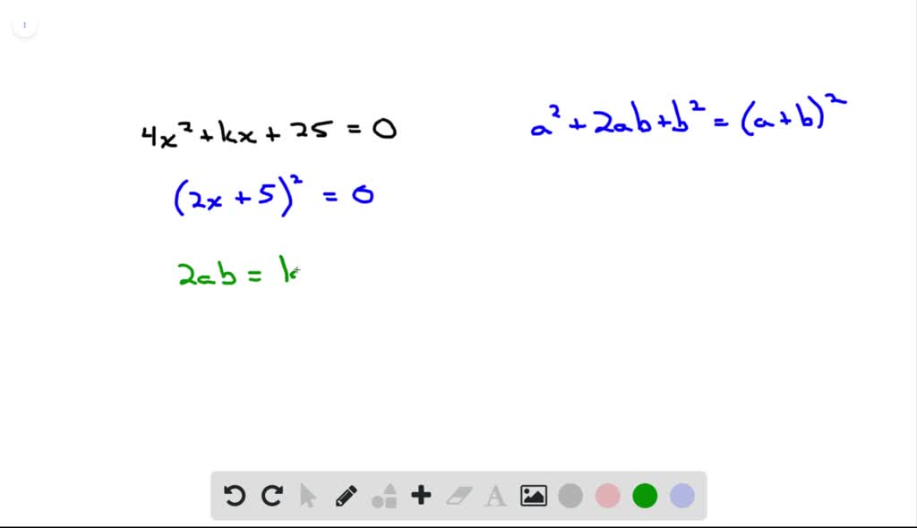  65 66 Quadratic Equations With One Solution Find A SolvedLib