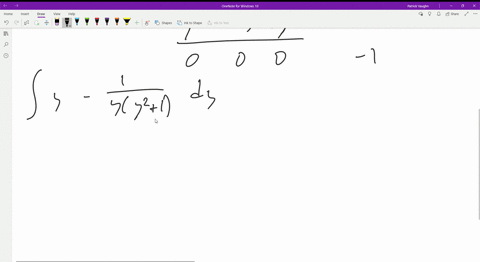 SOLVED:Perform long division on the integrand, write the proper ...