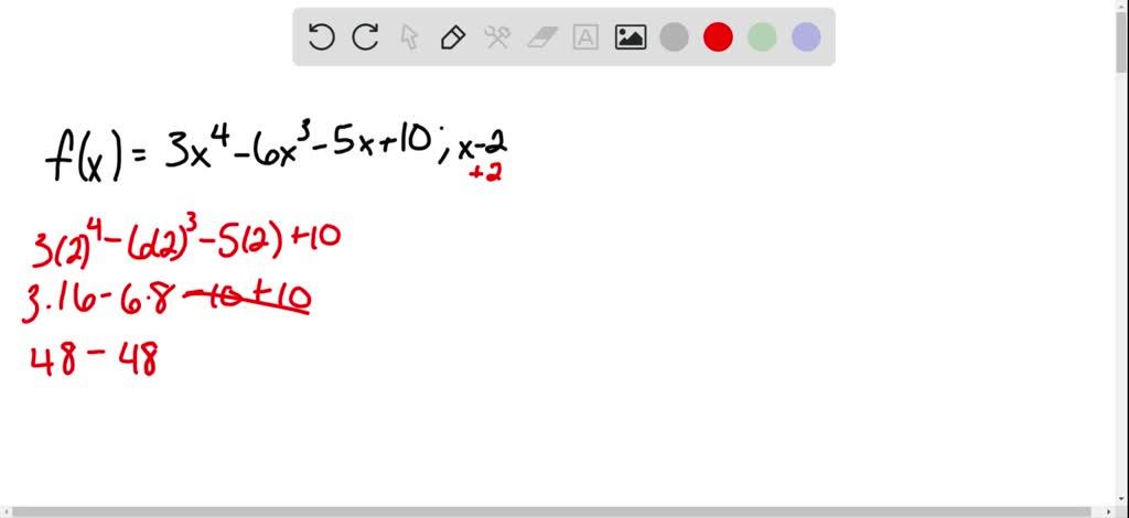 ⏩SOLVED:In Problems 11-20, use the Remainder Theorem to find the ...