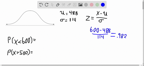 SOLVED: Use the normal distribution in Exercise 13. (a) What percent of ...