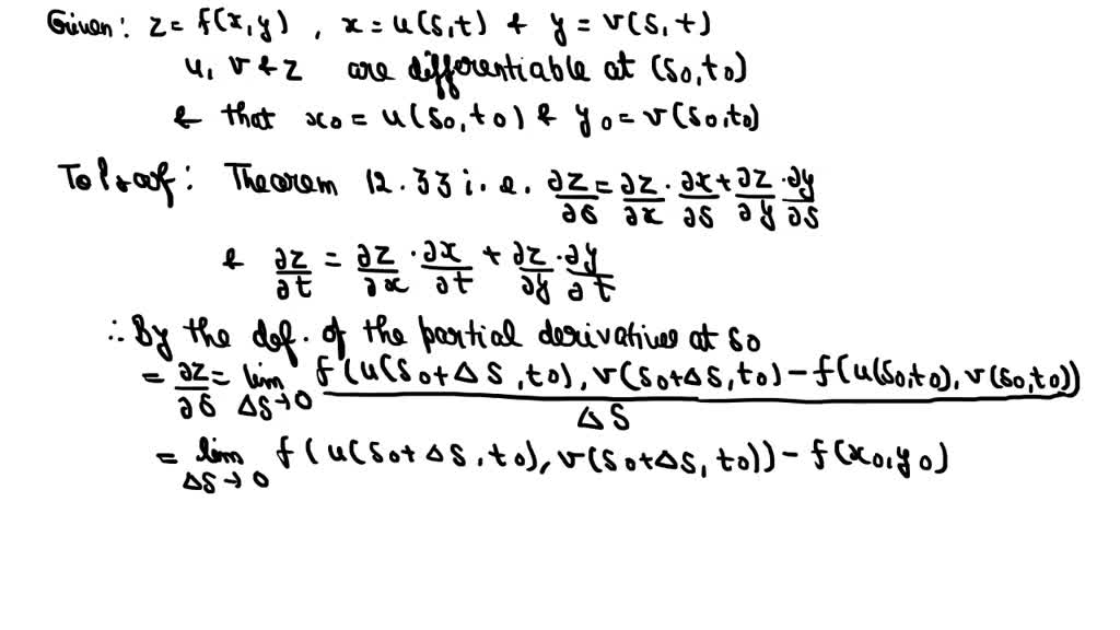 SOLVED:Modify the proof of Theorem 2.1 to prove the result mentioned in the remark above : if f ...