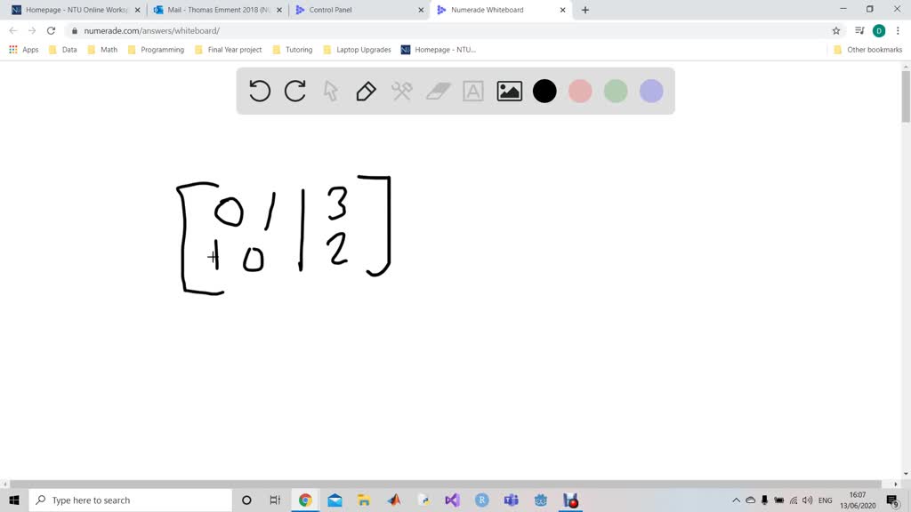 SOLVED:Indicate whether each matrix is in row-echelon form. If it is ... SOLVED:Indicate whether each matrix is in row-echelon form. If it is ...