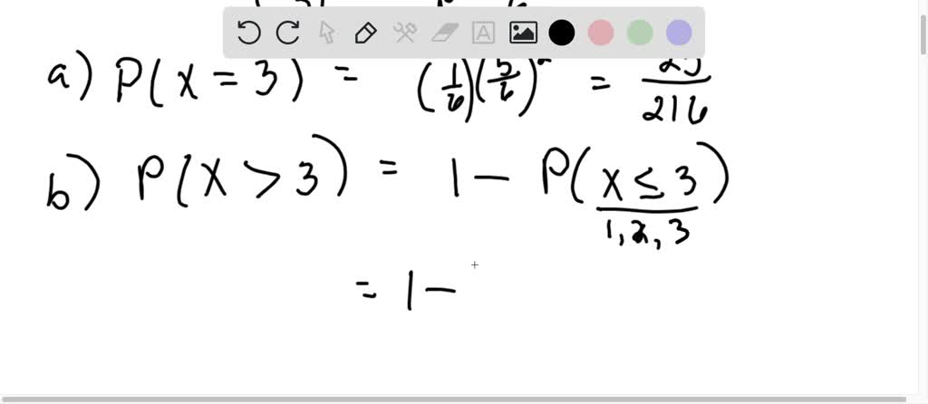 SOLVED:Getting to the Finish In a certain board game participants roll a standard six-sided die ...