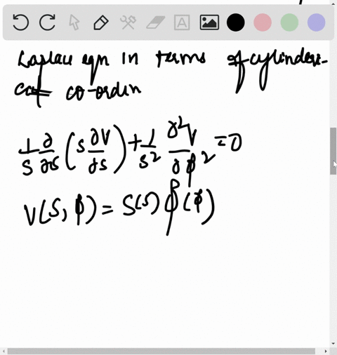 SOLVED:Solve Laplace's equation by separation of variables in ...