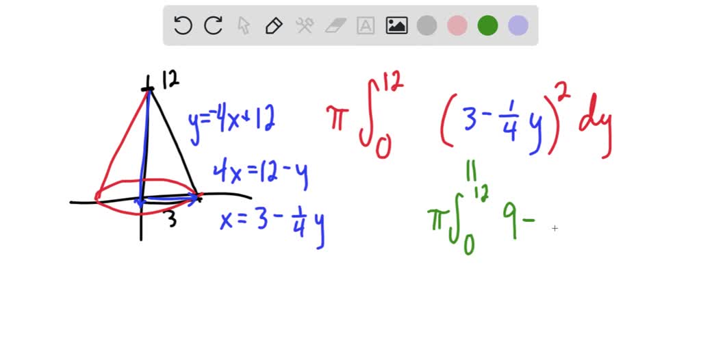 Set up and evaluate an integral to find the volume of a cone of height ...