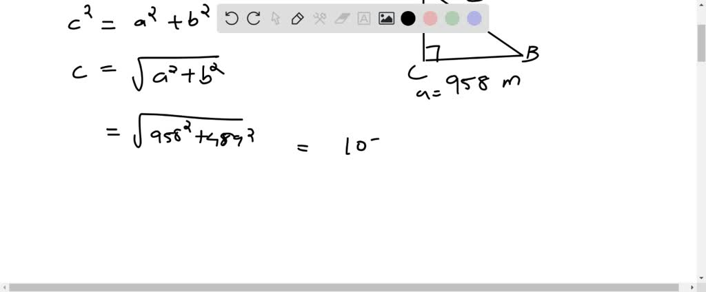 SOLVED:Solve each right triangle. In each case, C=90^∘ . If angle information is given in ...