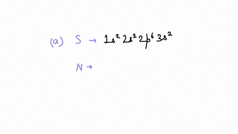 ⏩SOLVED:Explain why each of the following ground state… | Numerade