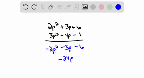 SOLVED:Find each product. p(p+4)(p-6)