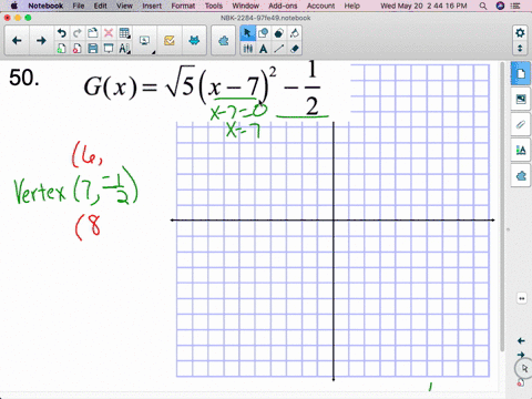 SOLVED:Sketch the graph of each quadratic function. Label the vertex, and sketch and label the ...
