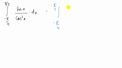 SOLVED:I=\int_{-\pi / 4}^{3 \pi / 4} \frac{d x}{\sqrt{2}\left(e^{x-\pi ...