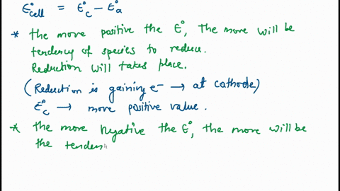 SOLVED:Pairs of electrodes and their corresponding standard electrode ...