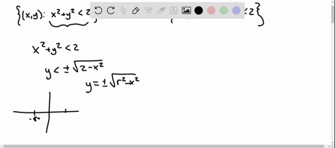 SOLVED:Sketch the following regions. Determine if they are connected ...