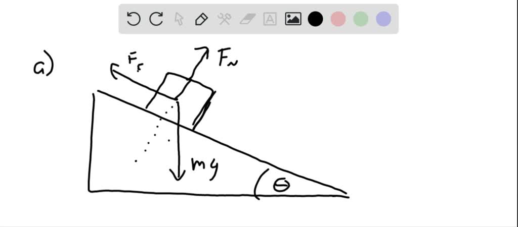 SOLVED:(II) (a) A box sits at rest on a rough 30^∘ inclined plane. Draw ...