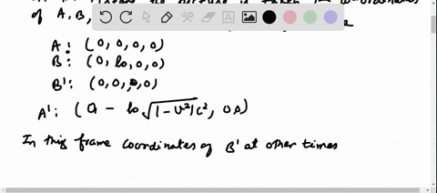 SOLVED:At the instant the picture is taken the coordintes of A, B, A ...