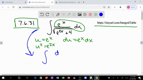 ⏩SOLVED:Preliminary work Use a table of integrals to determine the… | Numerade