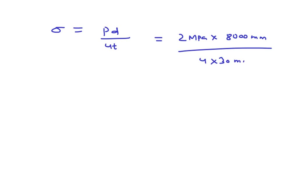 The gas storage tank is fabricated by bolting together two half ...