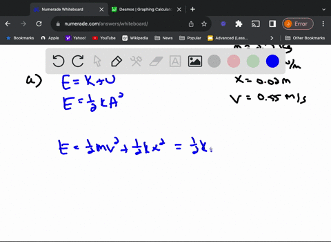⏩SOLVED:An object with mass 2.7 kg is executing simple harmonic… | Numerade