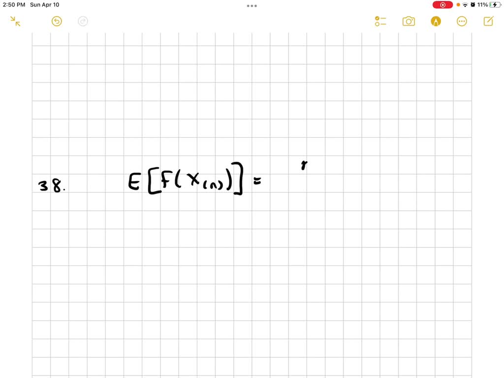 SOLVED:Given is a continuous random variable X whose distribution function F satisfies F(x)=0 ...