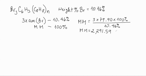 A Polystyrene can be prepared by heating styrene with tribromobenzoyl ...
