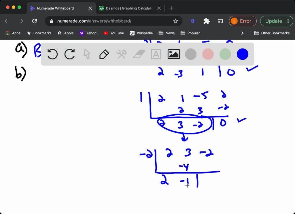 SOLVED:(a) verify the given factors of f(x),( b) find the remaining factor(s) of f(x),( c) use ...