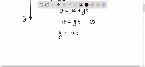 SOLVED:For the motion of a dropped object in free fall, sketch the ...