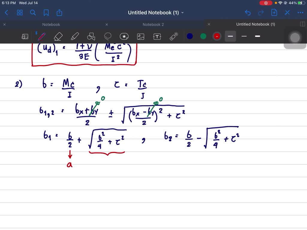⏩SOLVED:Derive an expression for an equivalent bending moment Me ...