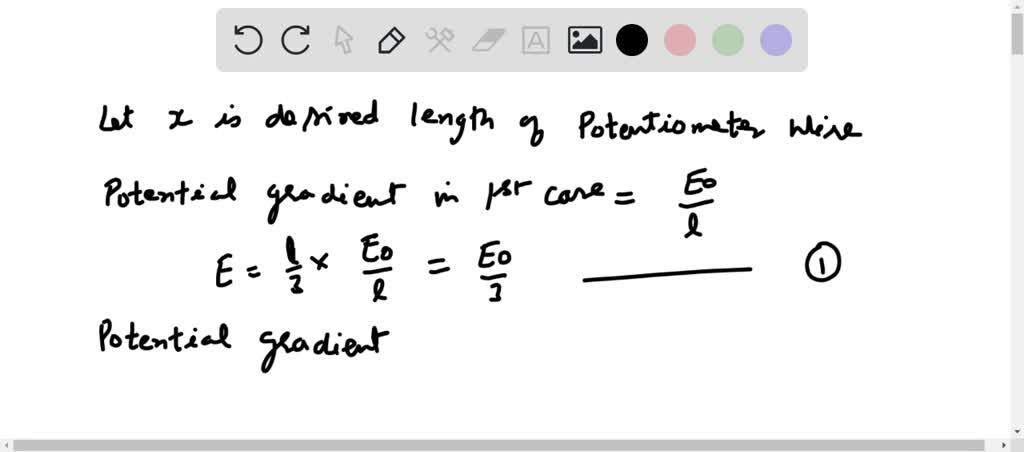 SOLVED:The length of a potentiometer wire is l. A cell of emf E is ...