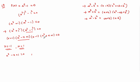 SOLVED:A polynomial P is given. (a) Find all zeros of P, real and ...