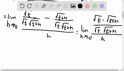 SOLVED:Derivatives a. Use limits to find the derivative function f^' for the following functions ...
