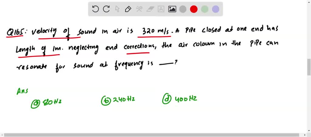 A sound consists of four frequencies: 300 Hz, 600 Hz. 1200 Hz and 2400 ...