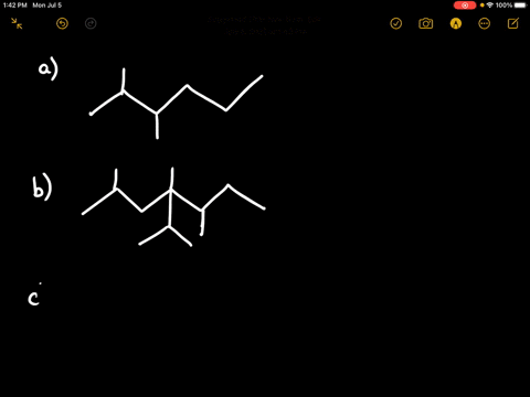 Draw the structures of the following compounds. (a) 4-(1,1-dimethylethyl)octane (b) 5-(1,2,2 ...