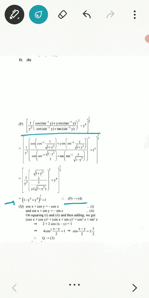 Solved Match List I With List Ii And Select The Correct Answer Using