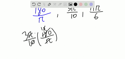 SOLVED:The given numbers express angle measure. Express the measure of ...
