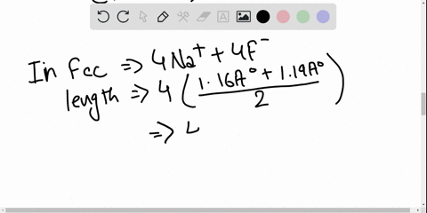 SOLVED:NaF has the same structure as NaCl. (a) Use ionic radii from ...