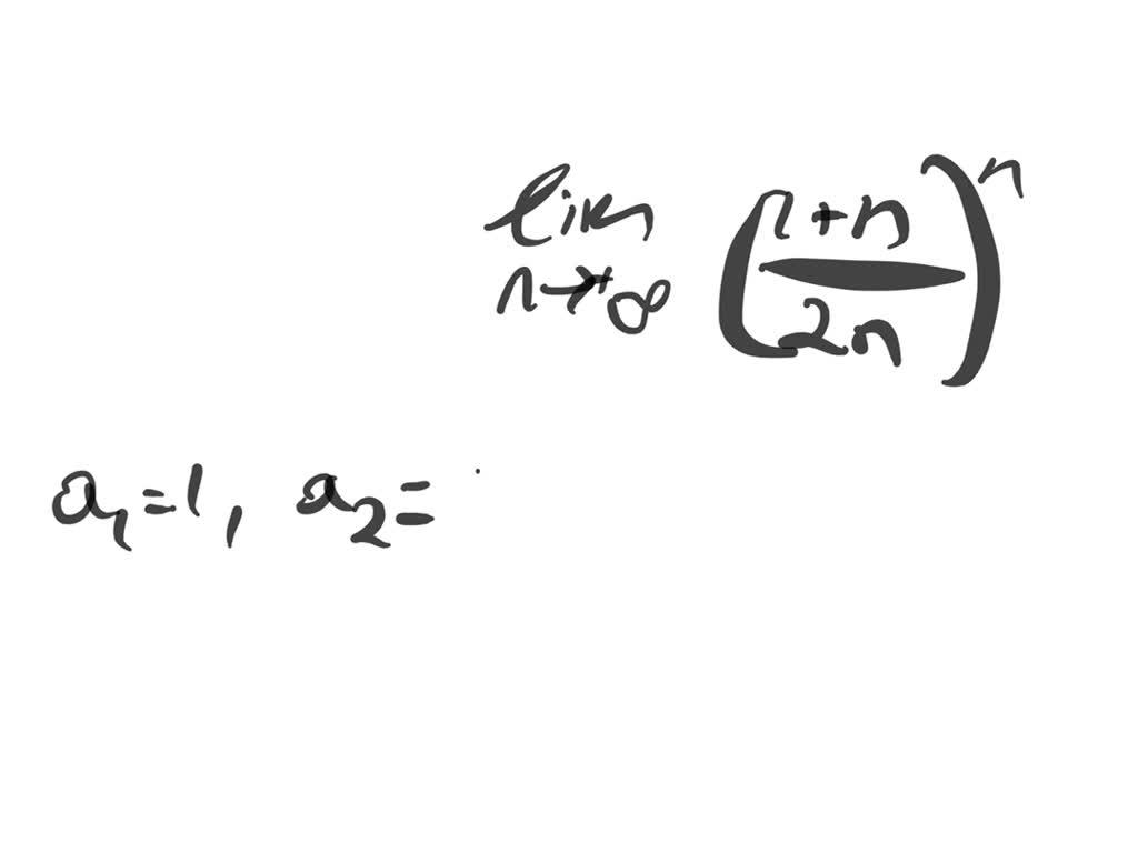 SOLVED:Use numerical evidence to make a conjecture about the limit of the sequence, and then use ...