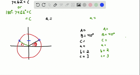 SOLVED:Two sides and an angle are given. Determine whether the given information results in one ...