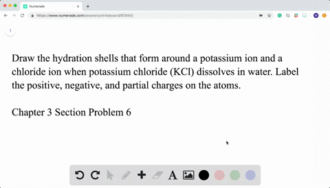 SOLVED:Choose the hydration shells that form around a potassium ion ...