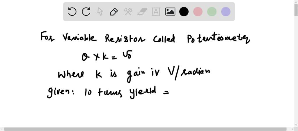 A Variable Resistor Called A Potentiometer Is Shown In Figure Pl 1