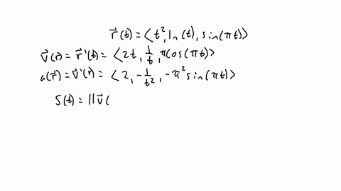 ⏩SOLVED:The position of a particle is given by 𝐫(t)= t^2, ln(t),… | Numerade