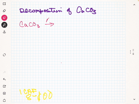 SOLVED:Carbon dioxide gas and calcium oxide are produced when calcium ...
