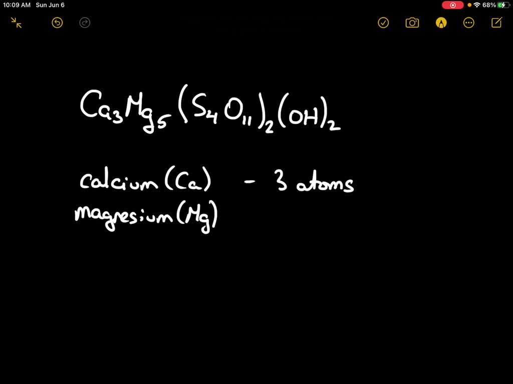 Describe the bonding and determine the empirical chemical formula of ...