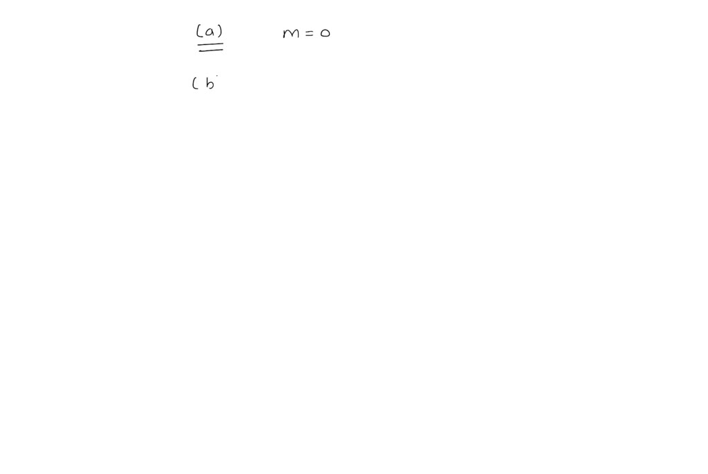  SOLVED a What Is The Slope Of A Horizontal Line B The Slope Of A