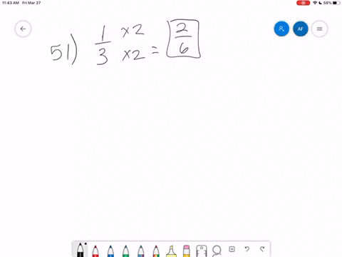 SOLVED:In the following exercises, find three fractions equivalent to ...