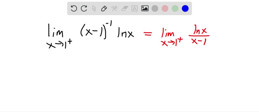 SOLVED:Use an algebraic manipulation to put the limit in a form which ...