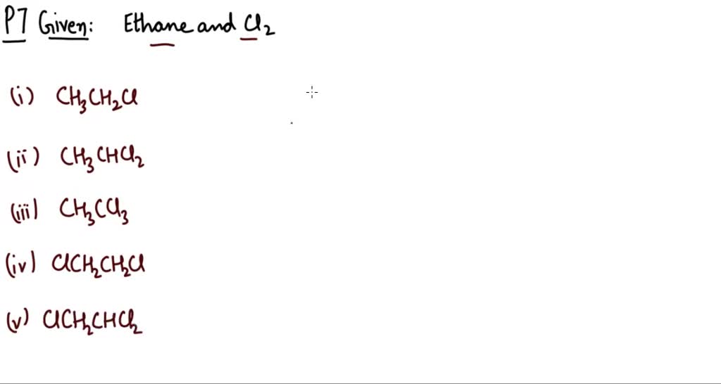 SOLVED:Give condensed structural formulas of all possible substitution ...