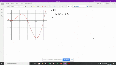 SOLVED:determine the sign of the integral without calculating it. Draw a graph if necessary. ∫-2 ...