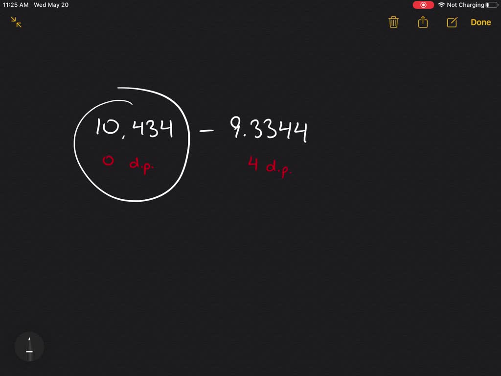 SOLVED How Many Digits After The Decimal Point Should Be Reported When 
